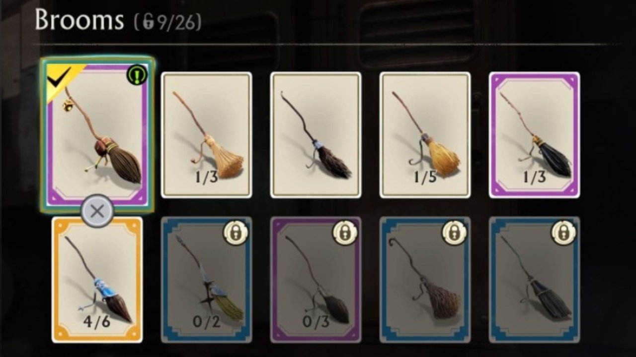 How to unlock every Broom in Harry Potter Quidditch Champions