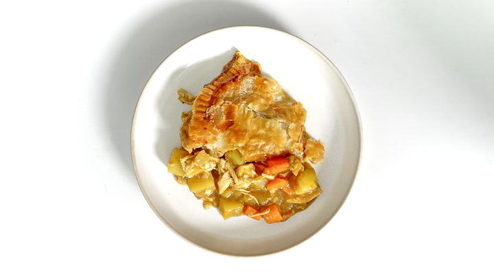 Japanese Curry Chicken Pot Pie