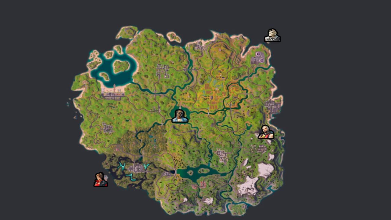 All bosses in Fortnite Chapter 2 Remix