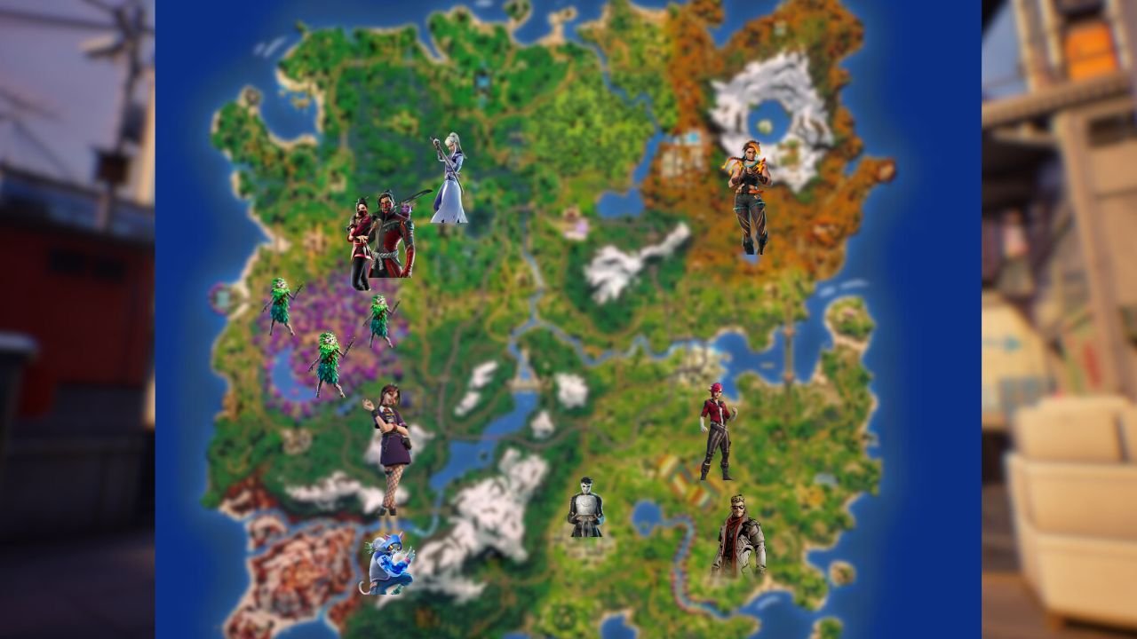 All Fortnite NPC locations in Chapter 6 Season 1