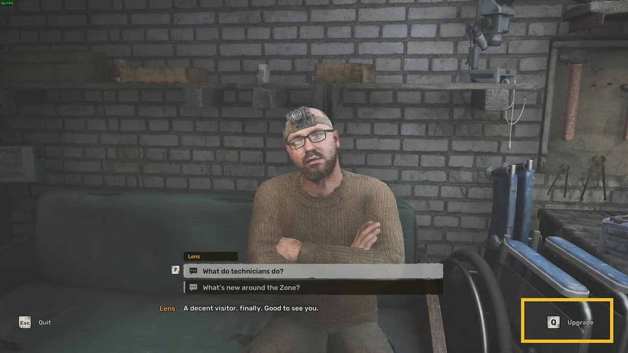 How to repair weapons and armor in STALKER 2