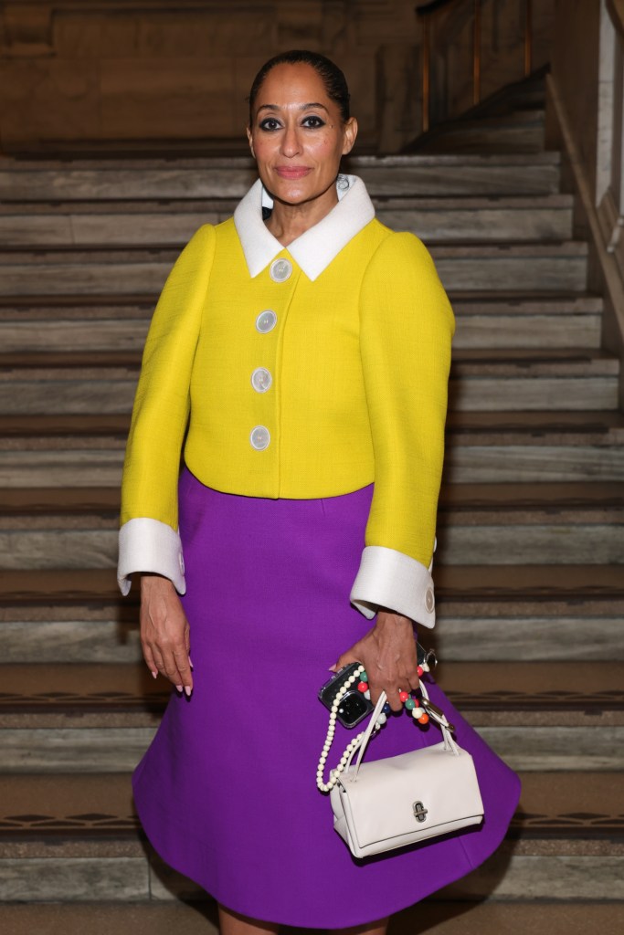 Tracee Ellis Ross Pops in Vibrant Doll-inspired Look for Marc Jacobs ...