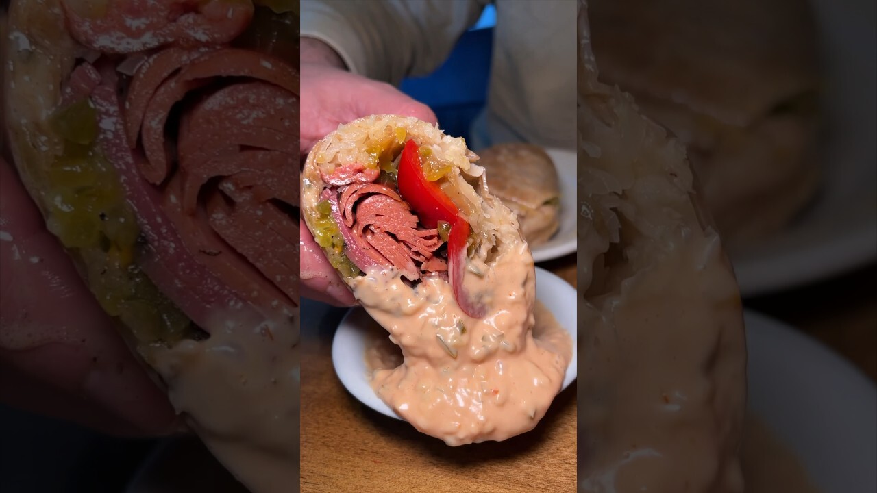 The DEVOUR HEARTBURN WRAP from Lido Kosher Deli on Long Island, NY! Yes ...