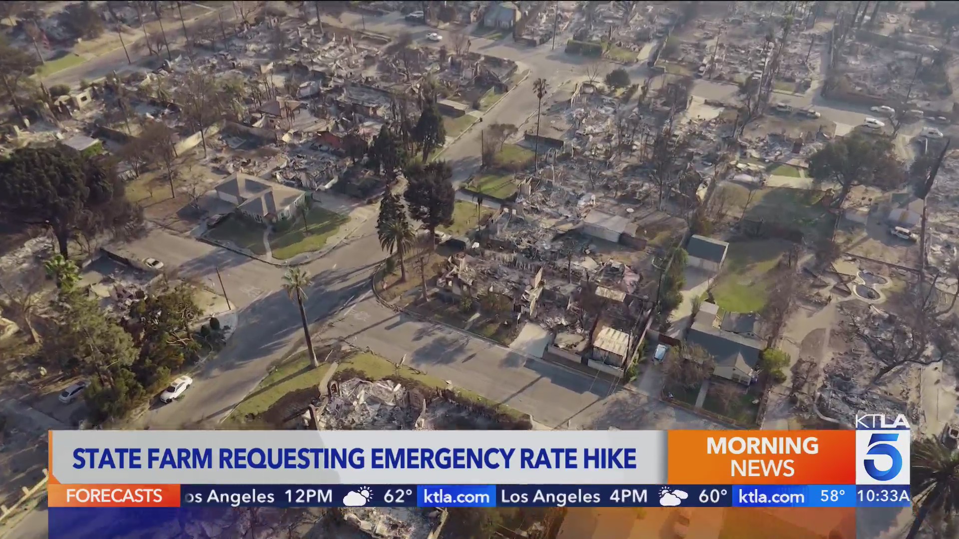 State Farm seeks emergency rate increase averaging 22% after L.A. wildfires