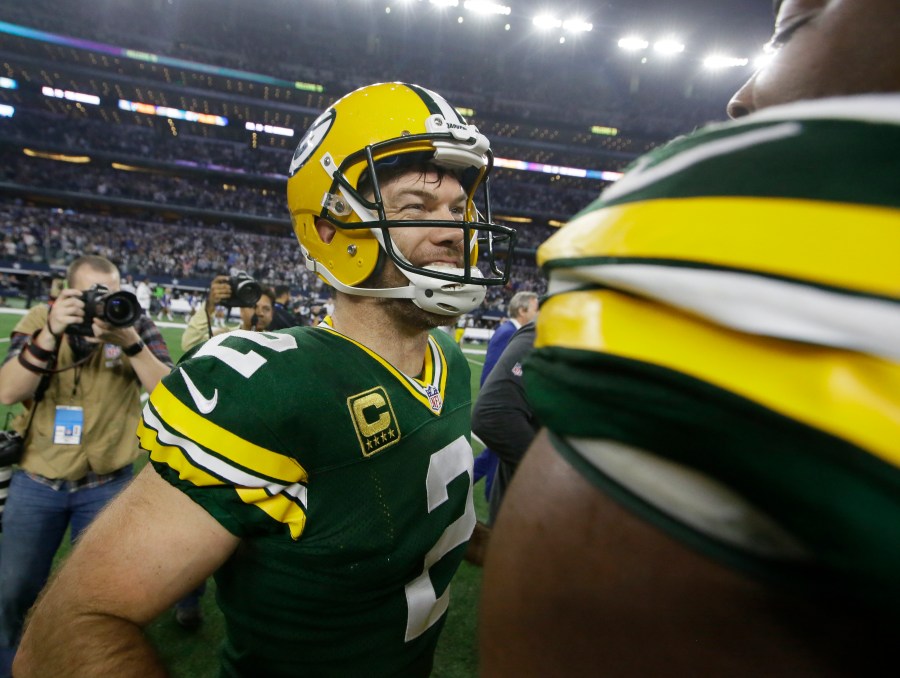 Packers former kicker and all-time leading scorer Mason Crosby ...