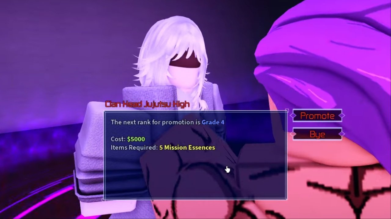 How to farm Purified Curse Hands in Jujutsu Infinite