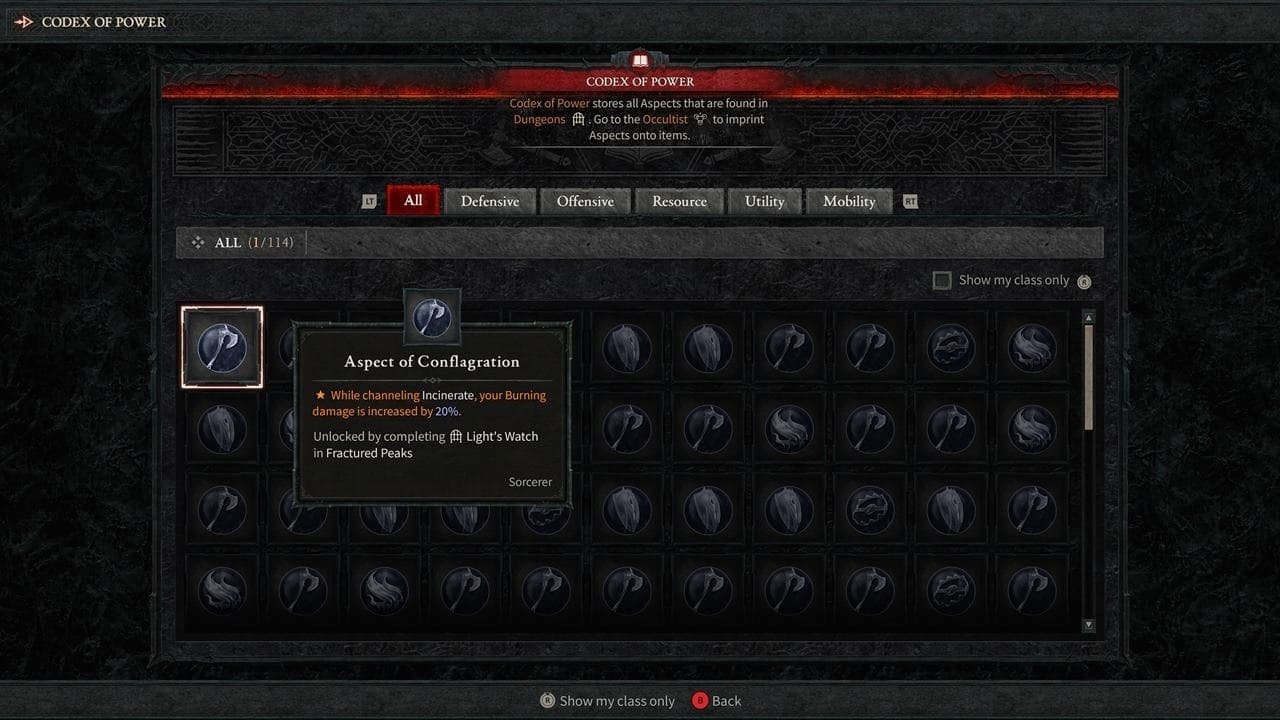 Diablo 4 Season 5 Codex of Power explained