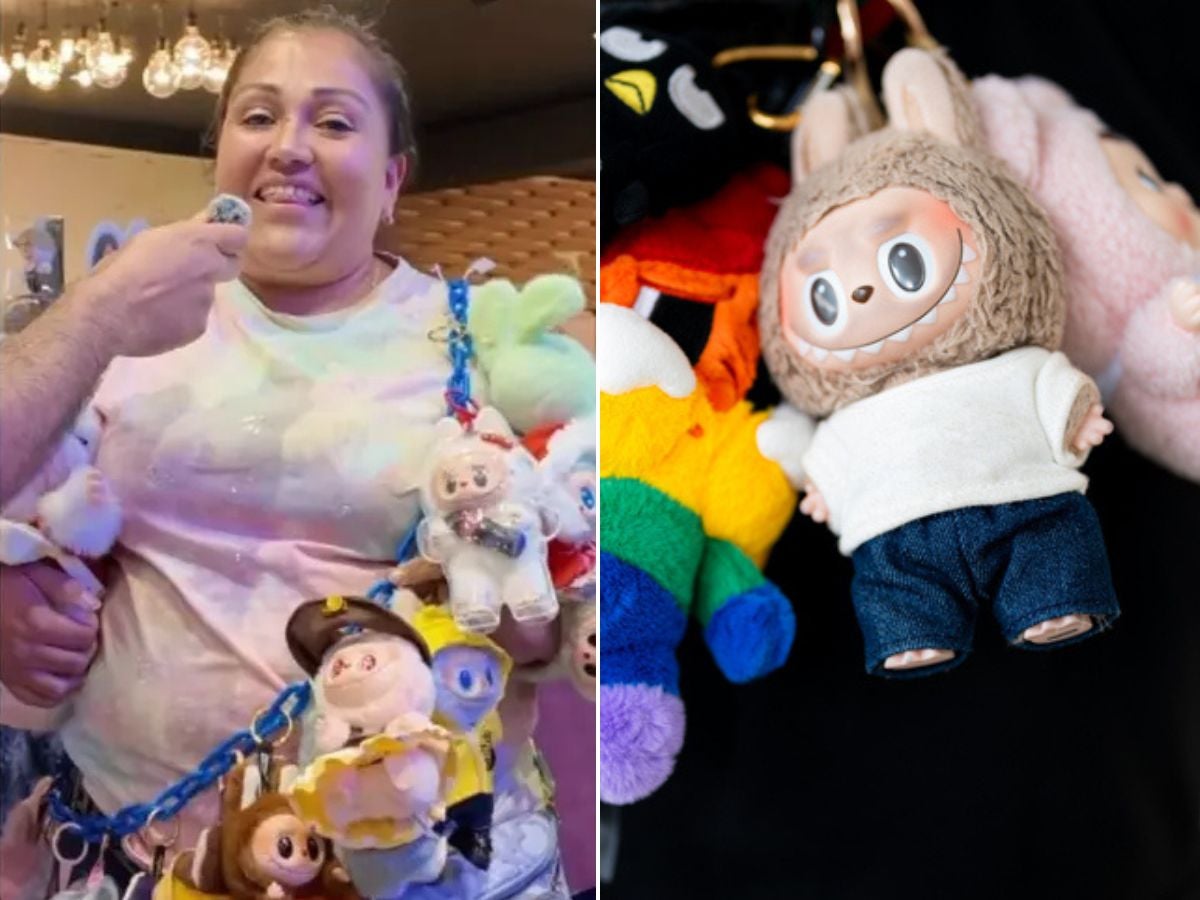 ¿Lo harías? Lady Labubu gasta más de 35 mil pesos en su colección