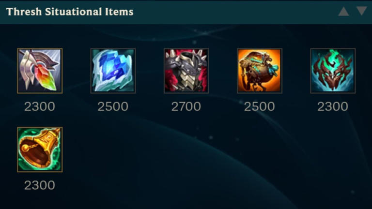 League of Legends best Thresh build guide: Itemization, Counters ...