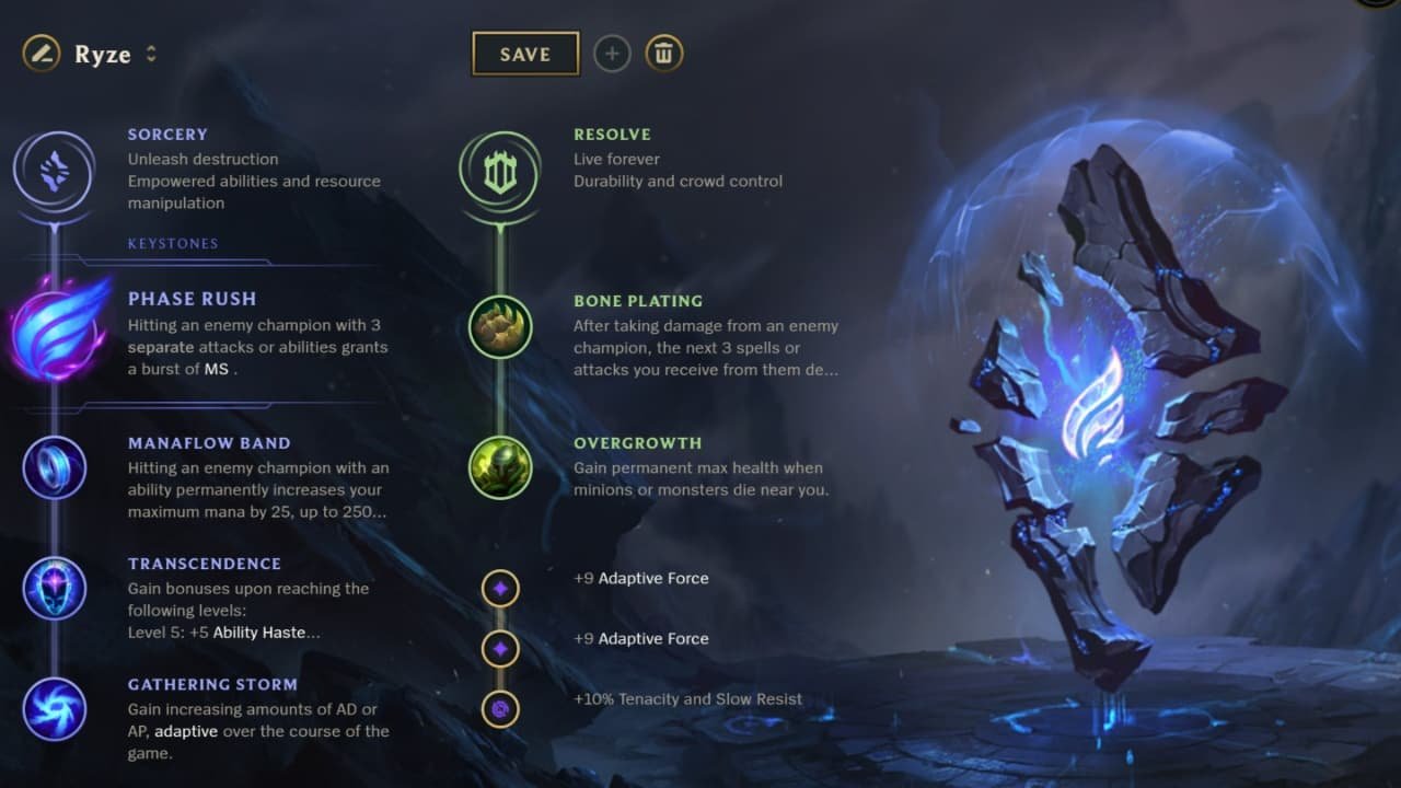 League of Legends best Ryze build guide: Combos, Counters, Strategy ...
