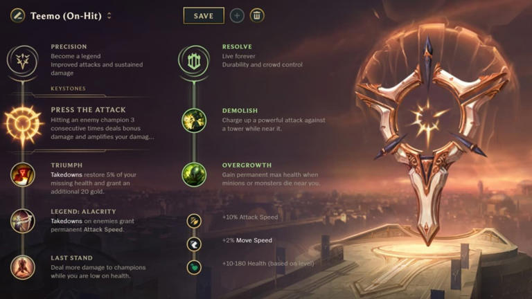 League of Legends best Teemo build guide AP/AD: Runes, Itemization ...