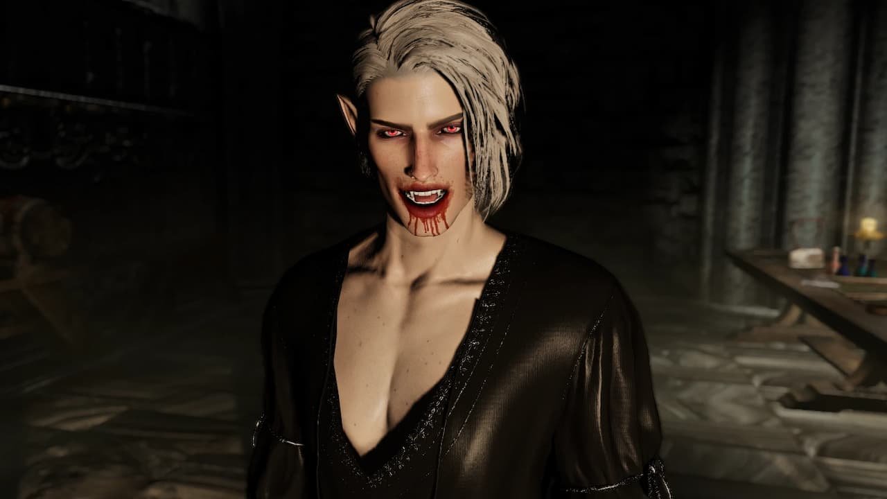 How to become a vampire with Skyrim Console Commands