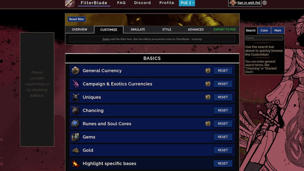 How to install a Loot Filter in Path of Exile 2