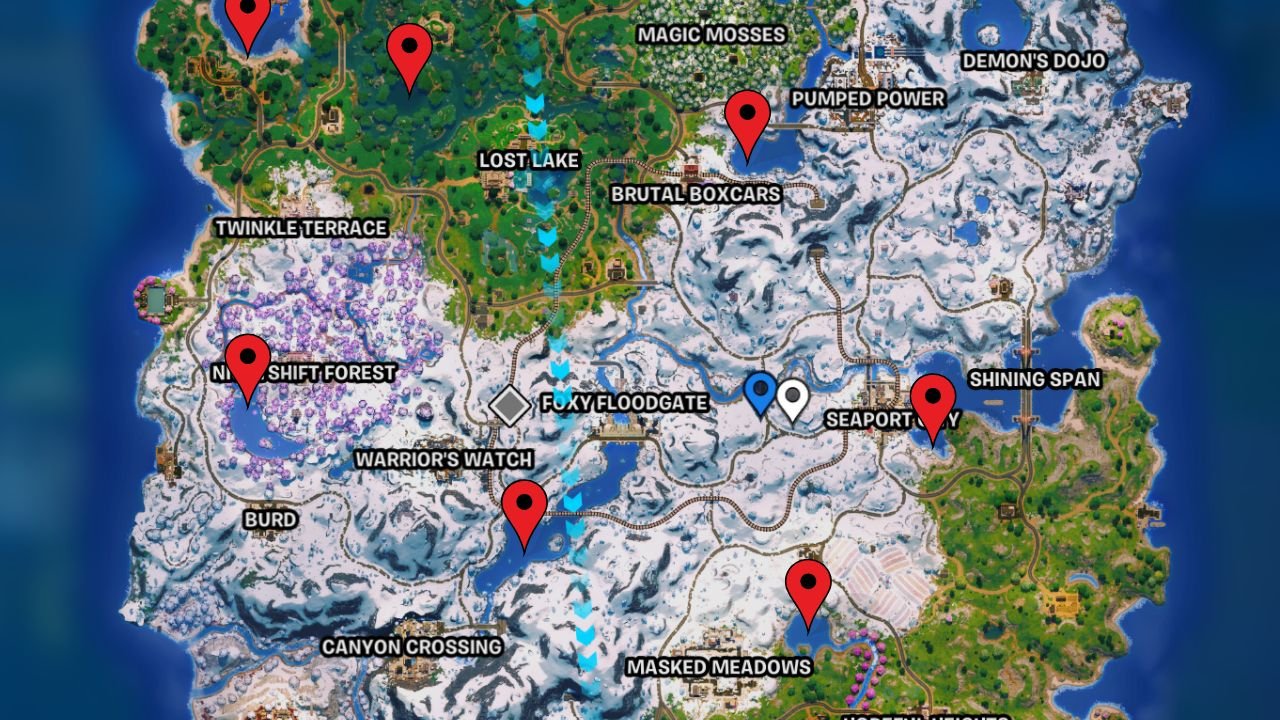 Where is the Giant Turtle in Fortnite Chapter 6 Season 1