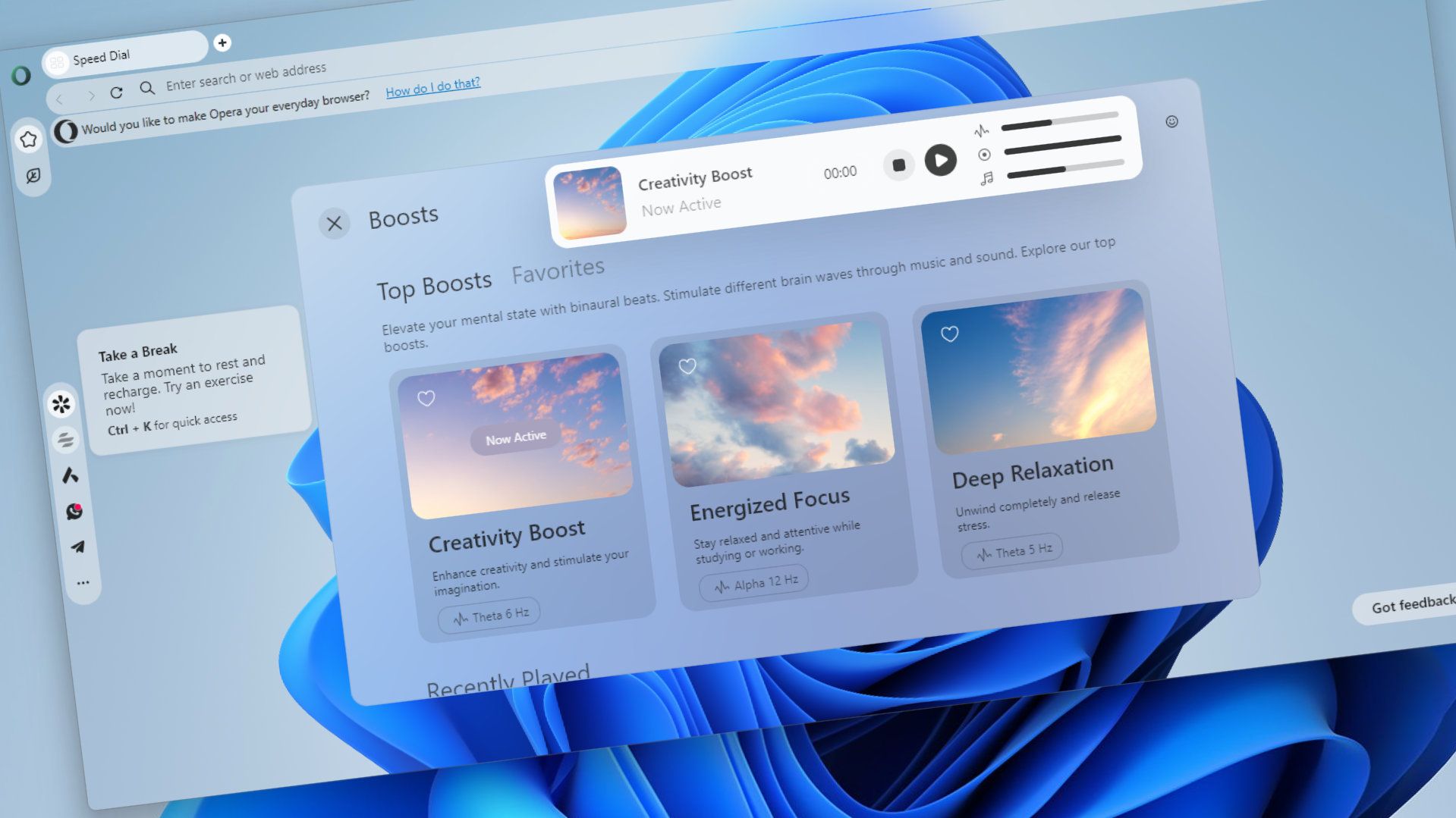 Can a browser reduce stress and help you focus? Opera hopes its ...