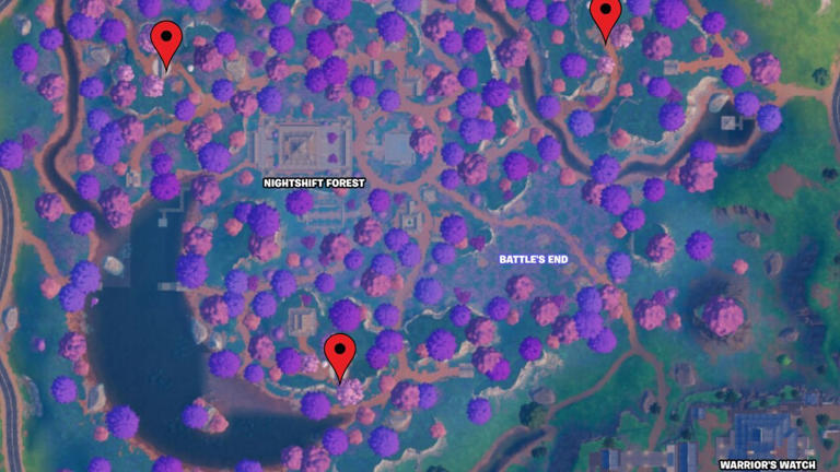 How to open the Nightshift Forest vault in Fortnite