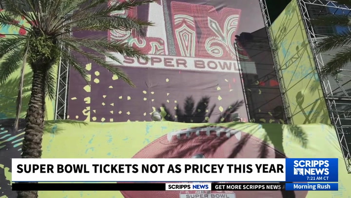 Super Bowl Ticket Prices Drop Ahead of Game Day