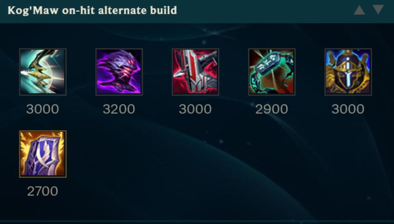 League of Legends best Kog’Maw build guide On-hit/AP: Itemization ...