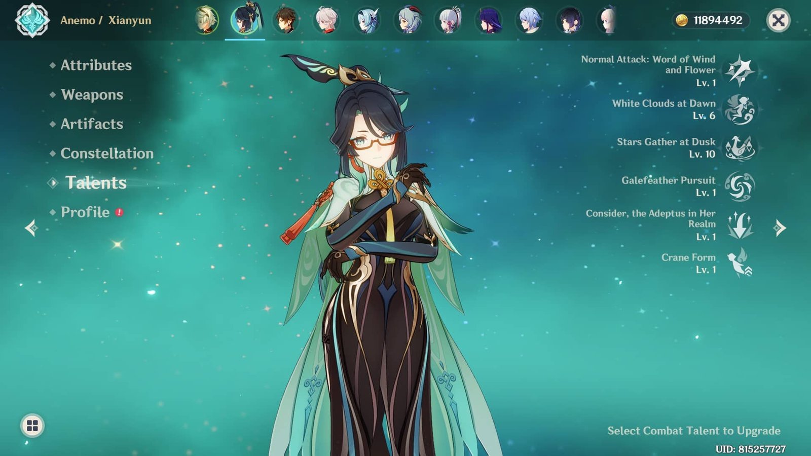 Genshin Impact: Best Xianyun build guide: Artifacts, Weapons and more