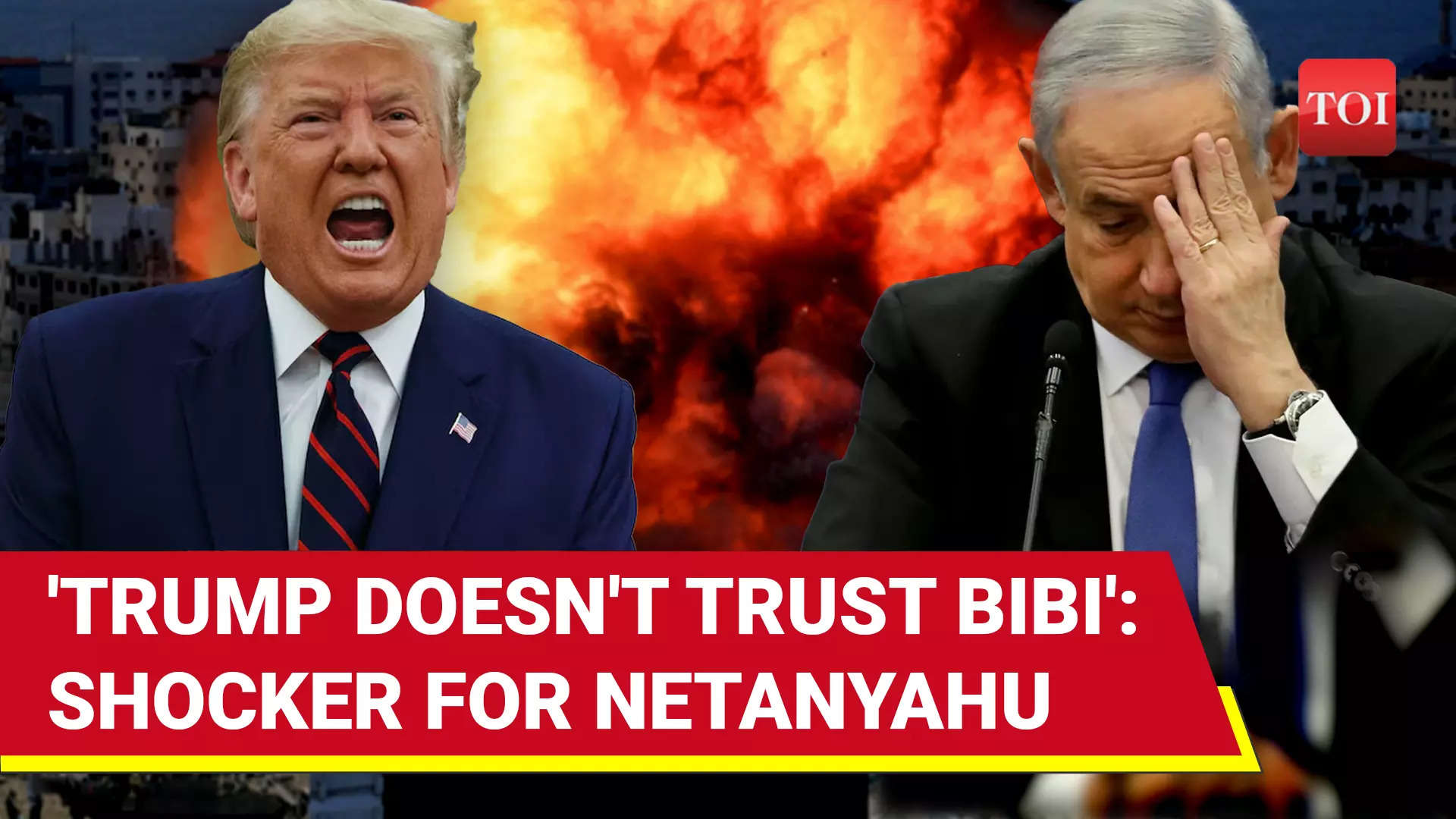 'Don't Trust Bibi...': Bombshell Before Big Trump-Netanyahu Meet In ...