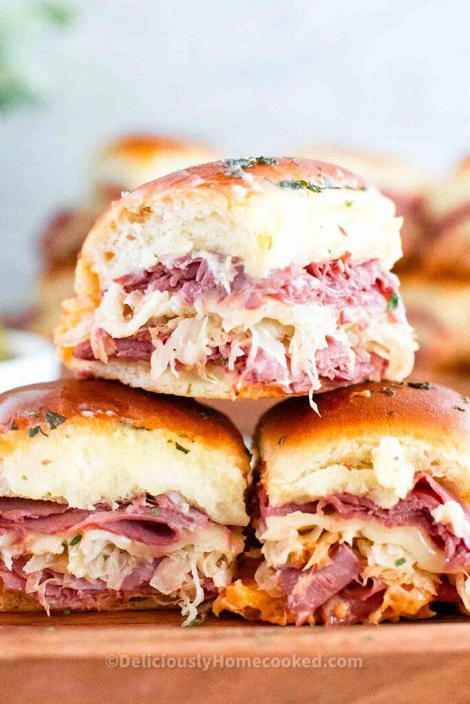 Reuben sliders