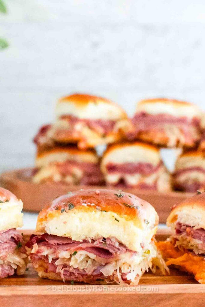 Reuben sliders