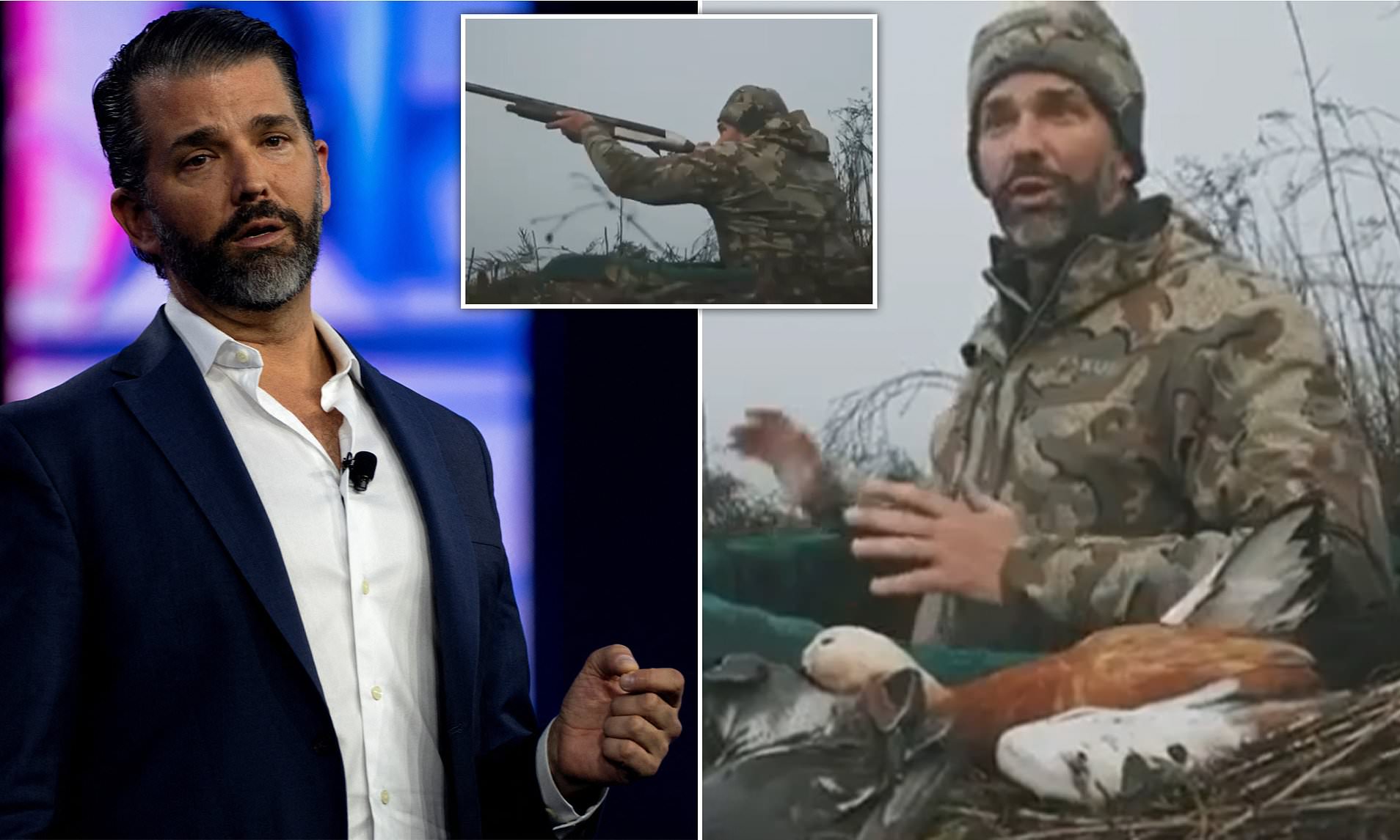 Donald Trump Jr. slams accusations he shot a protected duck in Venice