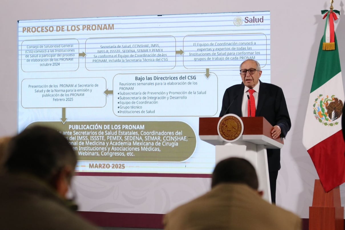 Secretaría de Salud trabaja en Pronam; permitirá la detección y ...