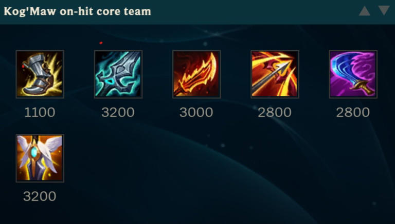 League of Legends best Kog’Maw build guide On-hit/AP: Itemization ...