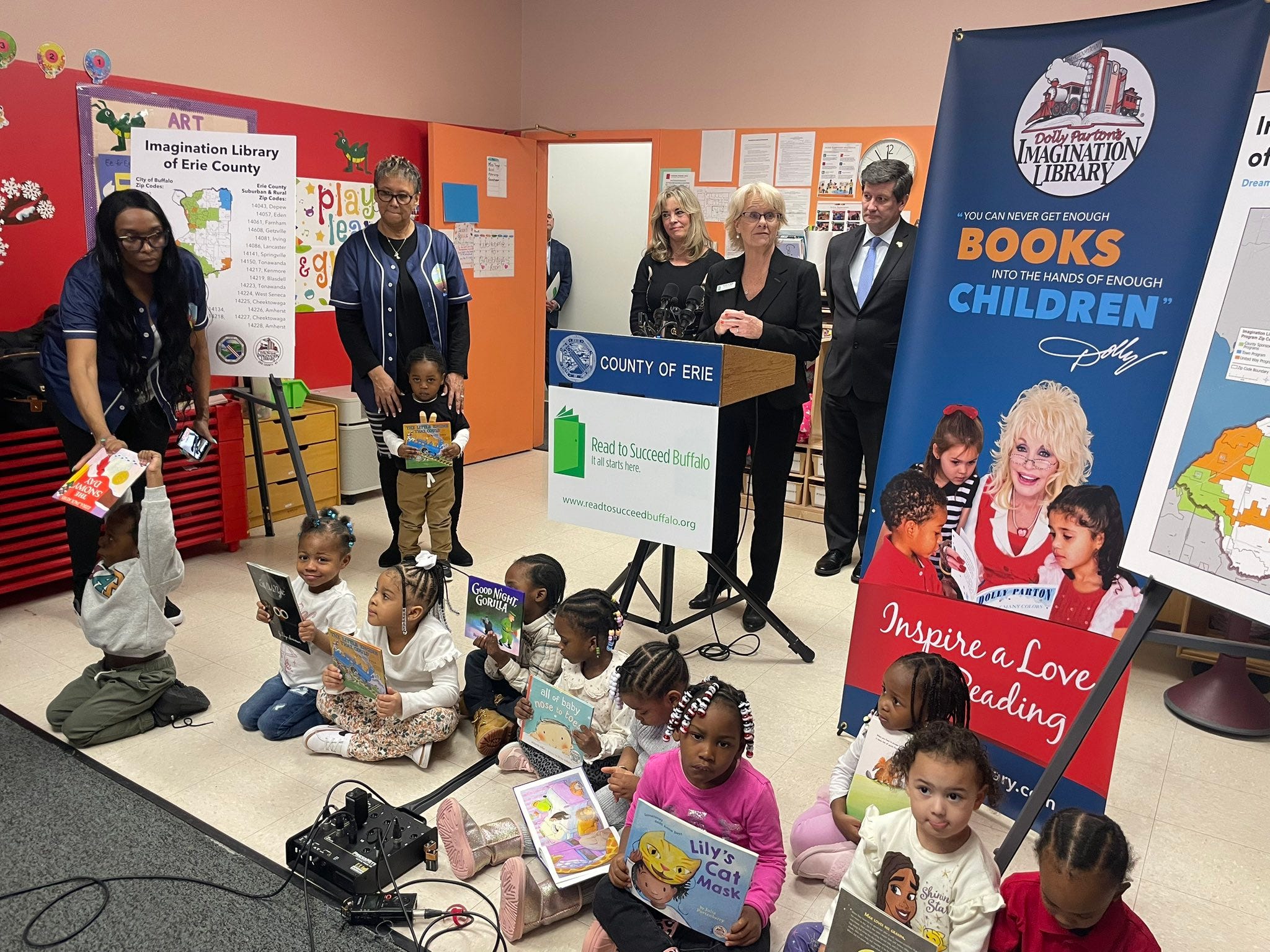 Erie County awards $105,000 to Read to Succeed Buffalo for Dolly Parton ...