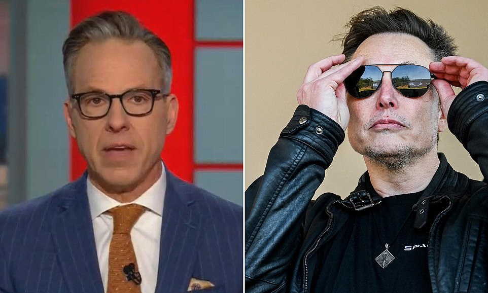 Jake Tapper slams Musk's power in DOGE role