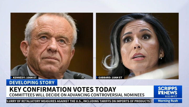 Senate Votes on Trump's Nominees: Kennedy Jr. and Gabbard