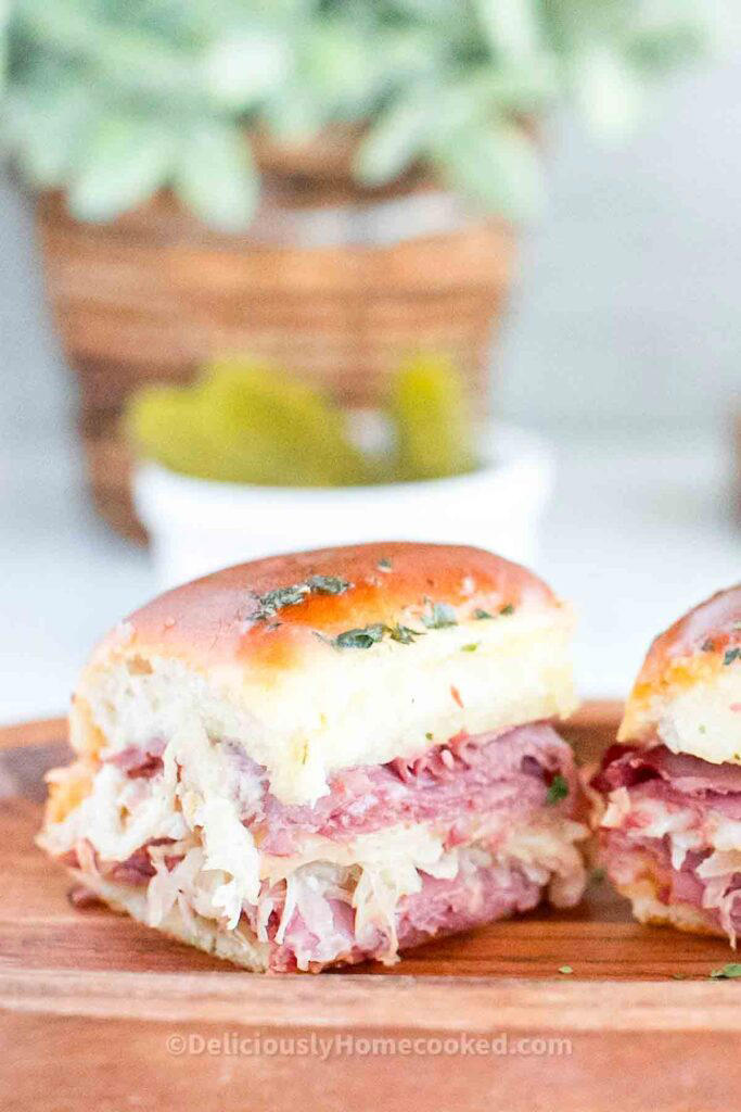 Reuben sliders