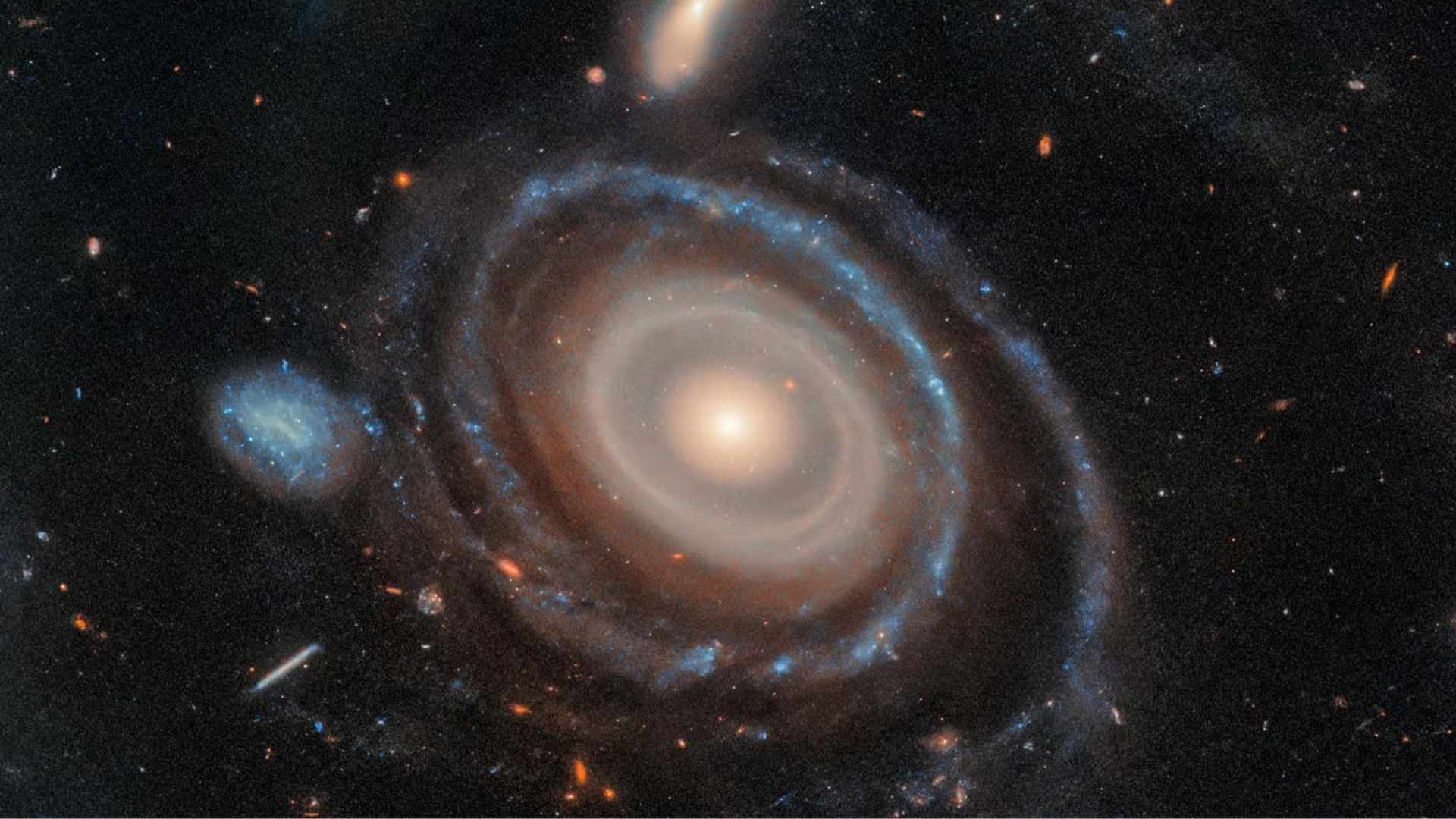 Bullseye: Record nine-ring giant galaxy found, 2.5x the size of the ...