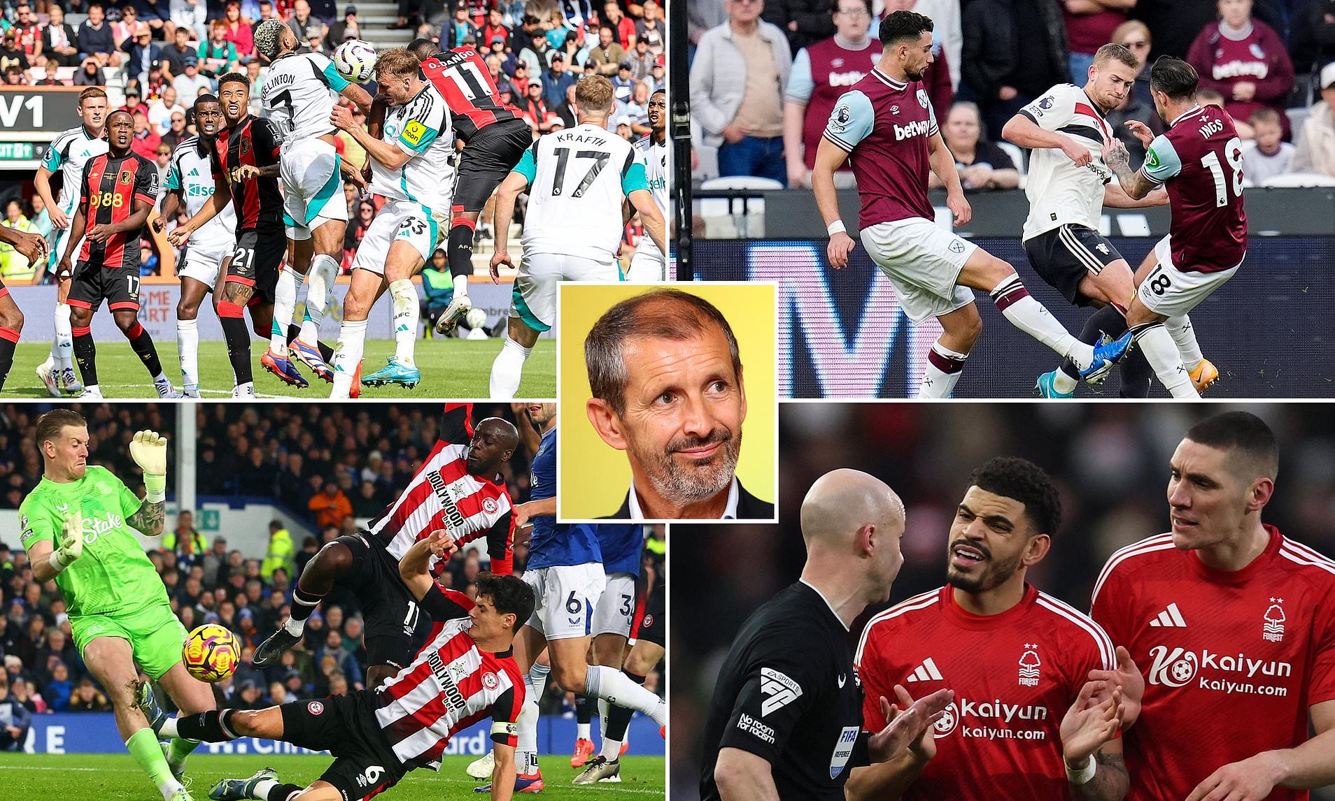 Premier League reveals the FOUR errors made by VARs so far this season ...