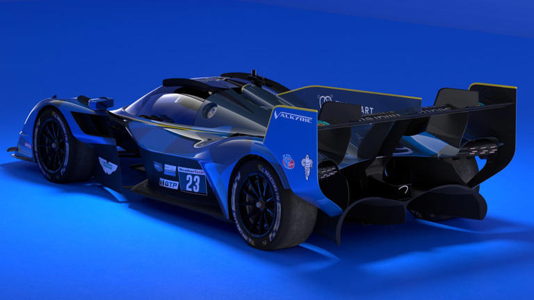 Aston Martin Reveals the Valkyrie LMH Race Car in Final Livery