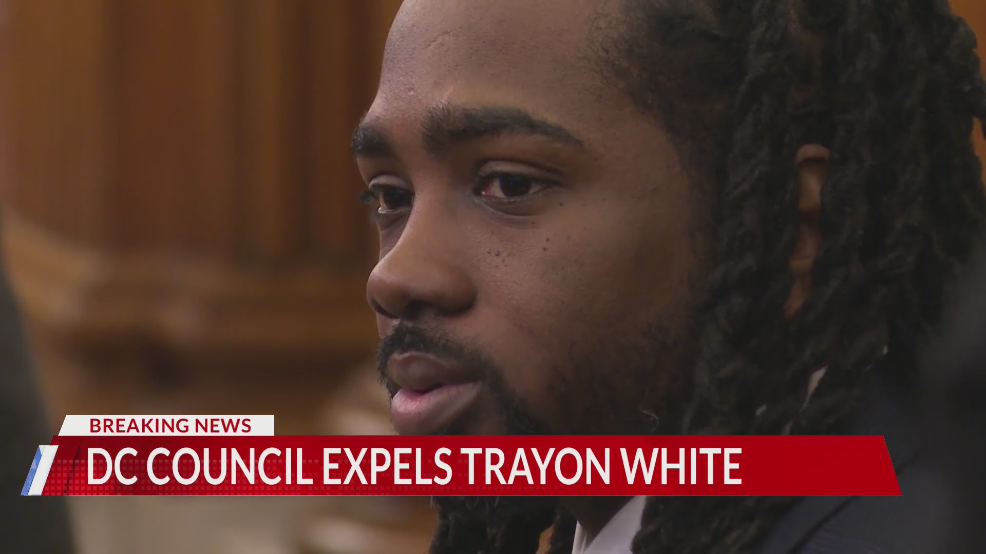 DC Council unanimously votes to expel Ward 8 Councilmember Trayon White