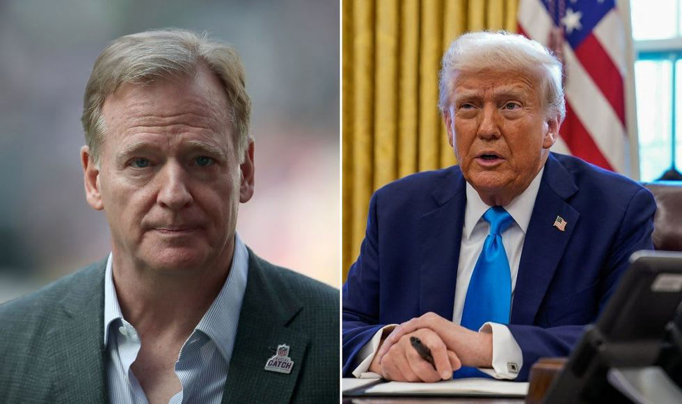 NFL chief Roger Goodell hits back at Donald Trump claims over DEI ahead ... NFL chief Roger Goodell hits back at Donald Trump claims over DEI ahead ...
