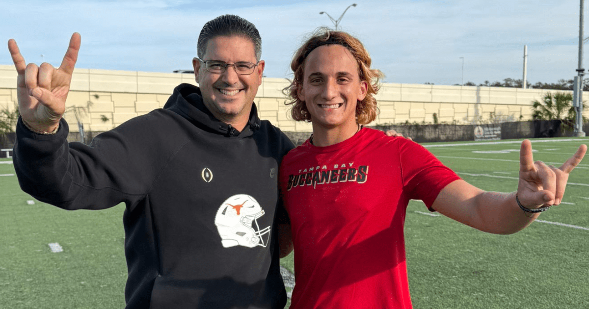 Texas offers yet another prospect from a NFL family… this time a kicker