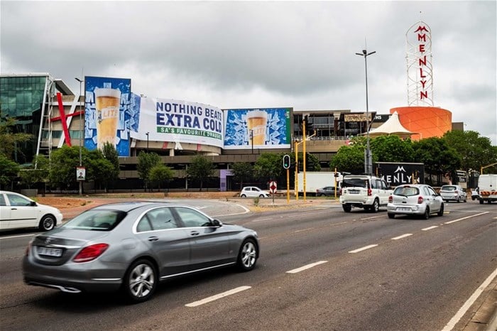 Mall Ads unveils iconic new wall site at Menlyn Park Shopping Centre