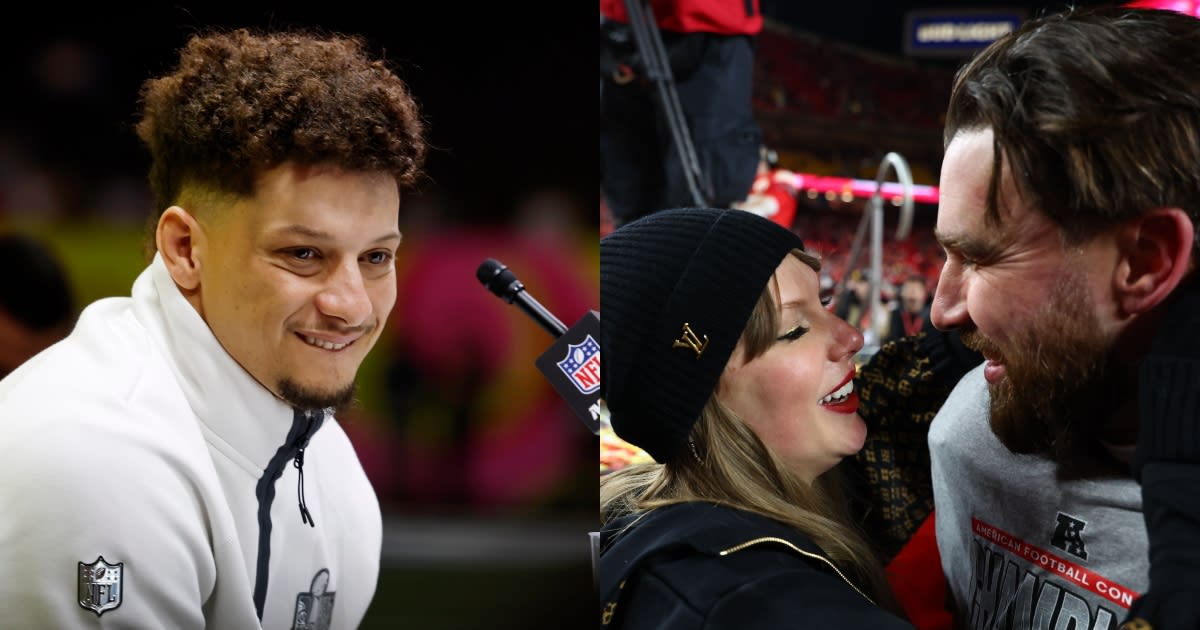 Reporter trolls Patrick Mahomes, Travis Kelce over Taylor Swift ...