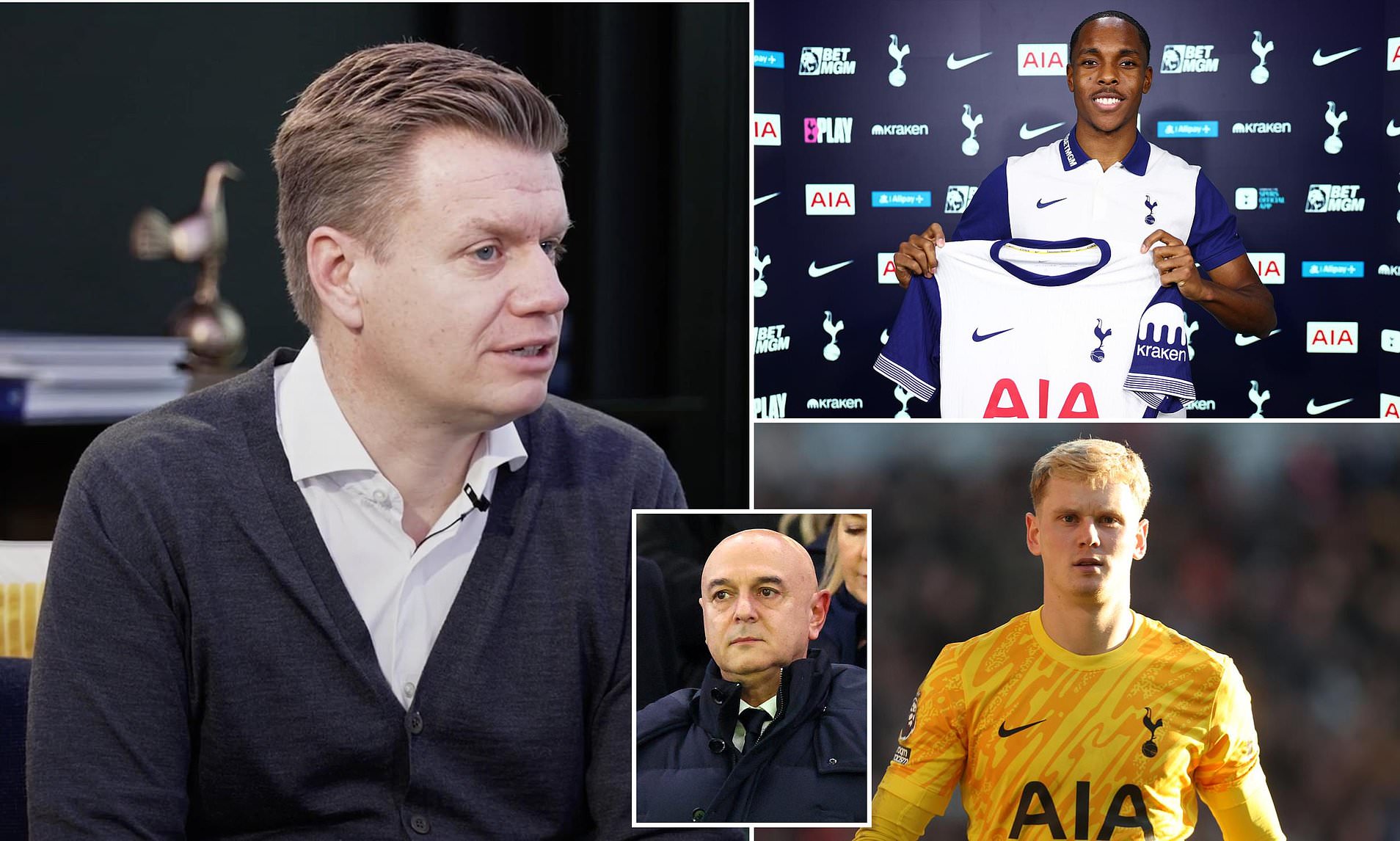 Tottenham transfer chief blames new UEFA format for club's slow ...