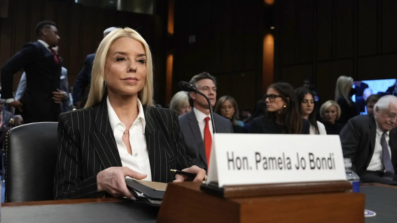 US Senate confirms Trump loyalist Pam Bondi as attorney general US Senate confirms Trump loyalist Pam Bondi as attorney general