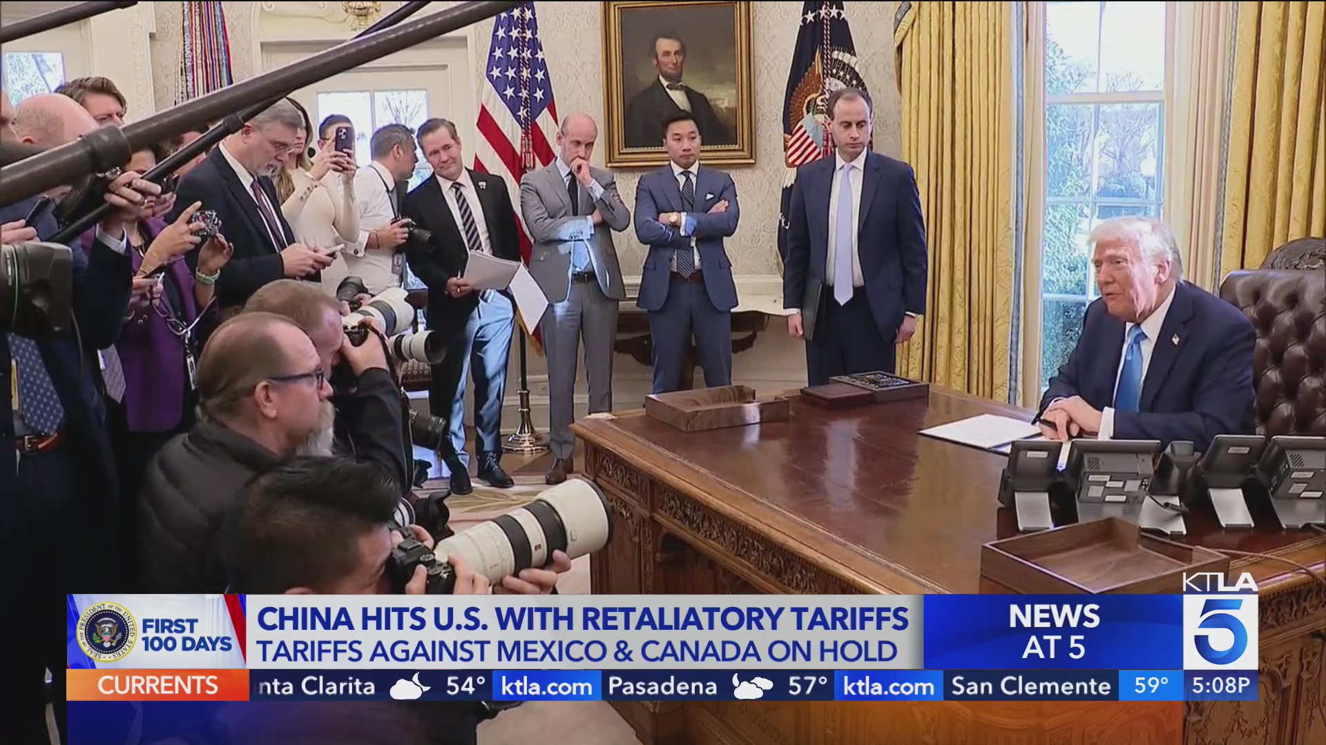 China hits U.S. with retaliatory tariffs