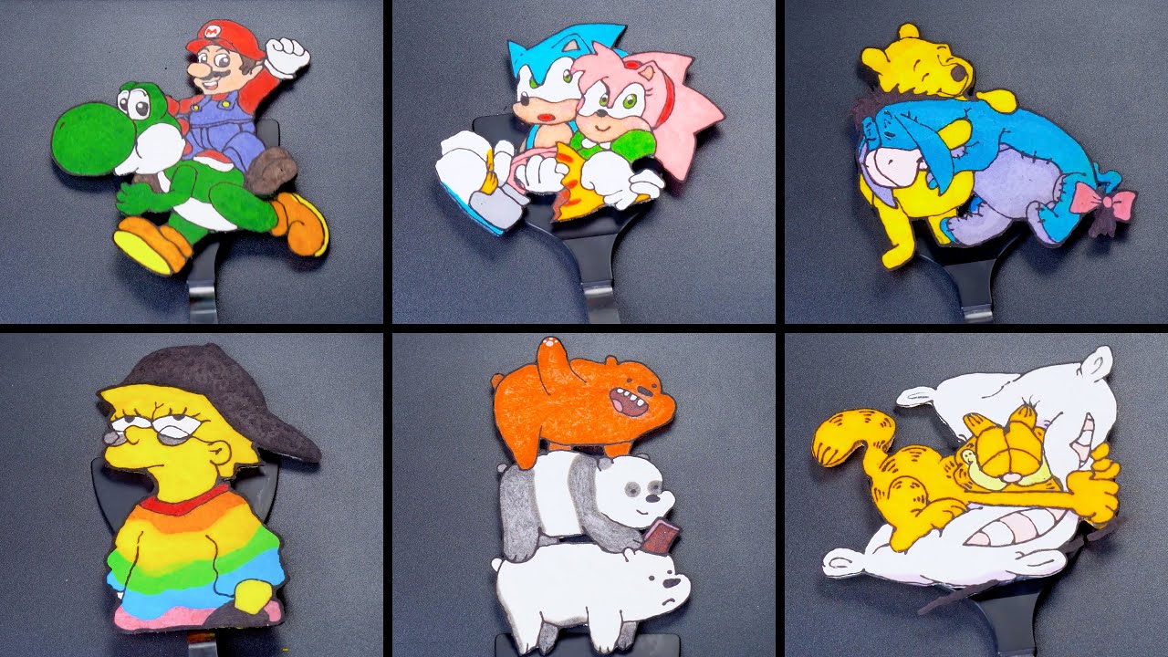 Super Mario, Sonic, We Bare Bears, and More 🥞 Cartoon and Game ...