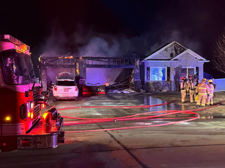 Home damaged in Eldridge fire, officials say