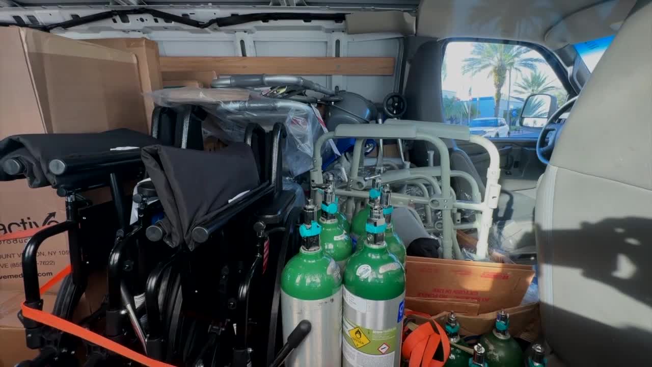 Woman claims medical supply company delivered unsafe gear