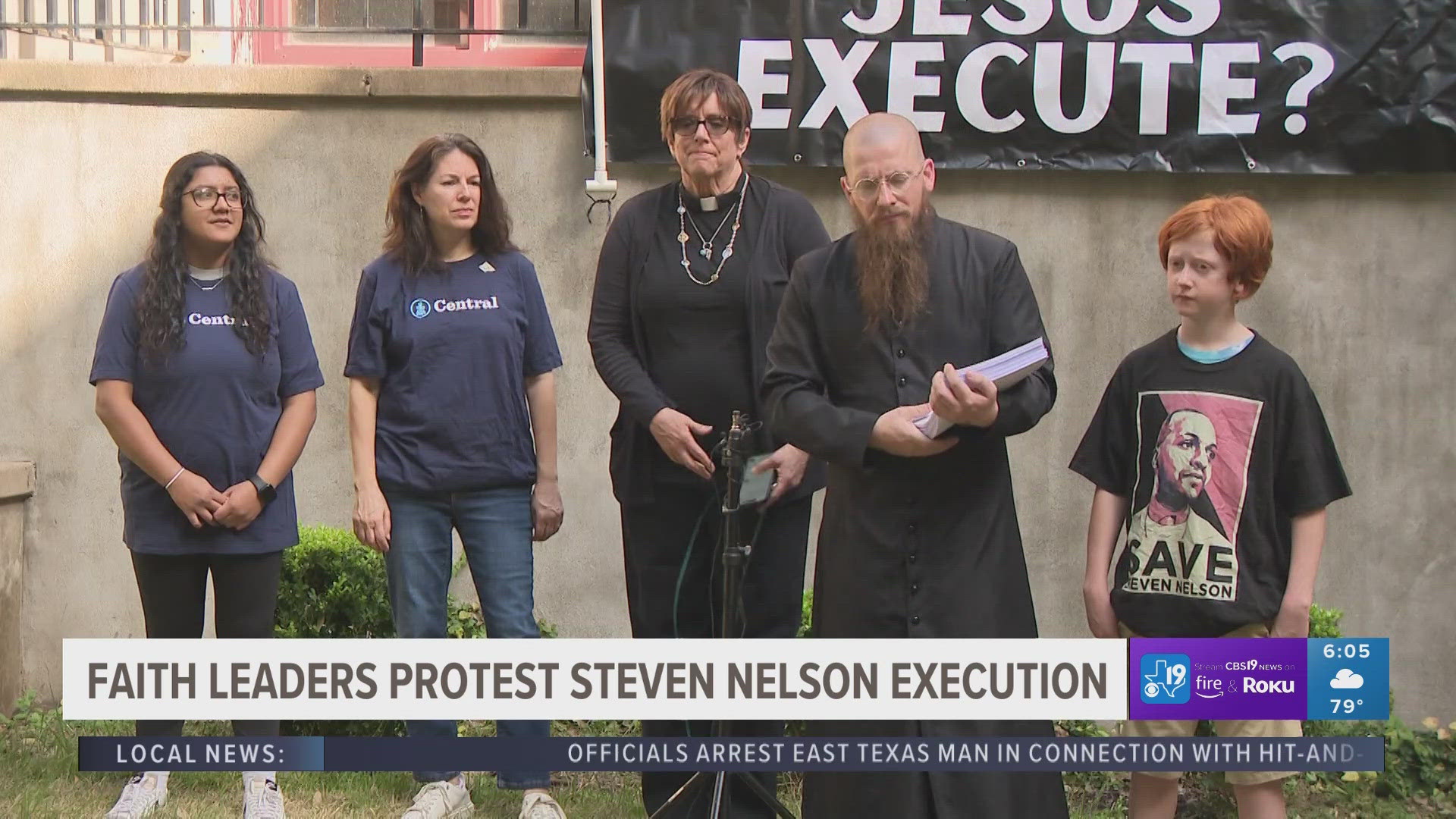 Faith Leaders protest Steven Nelson execution