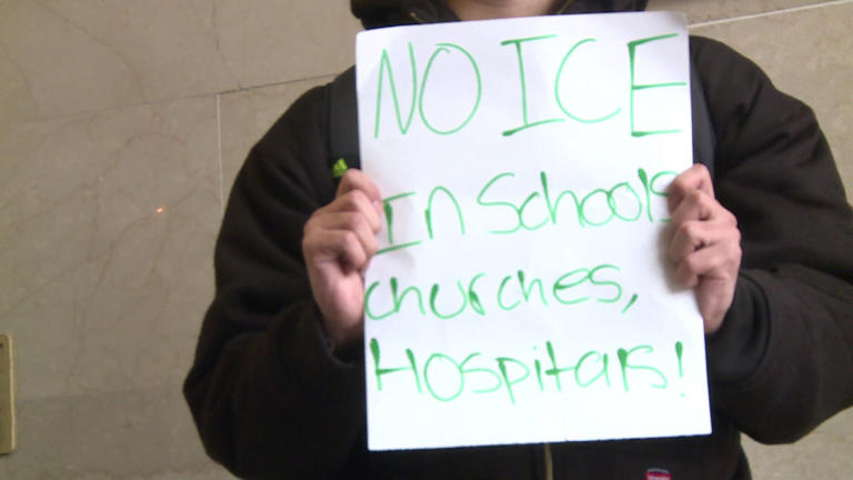 East students walk out to protest Trump’s immigration policies