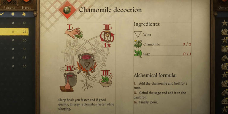 Kingdom Come: Deliverance 2: 10 Best Potions, Ranked